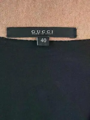 Gucci Sleeveless Cowl Neck Midi Dress