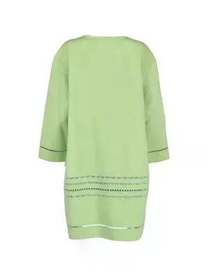 Ermanno Scervino Cut-out Coat - Green
