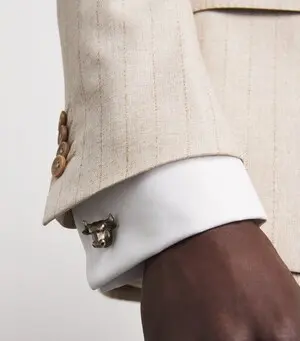 DEAKIN & FRANCIS Sterling Silver Bull & Bear Cufflinks