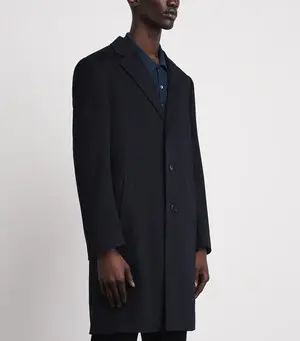 Canali Wool-cashmere Overcoat