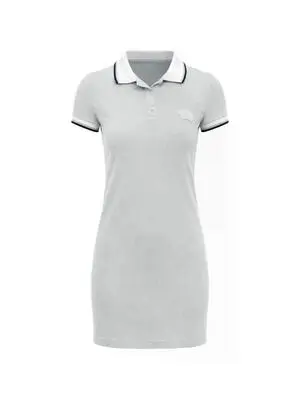 Dsquared2 Embroidered Logo Cotton Mini Polo Dress