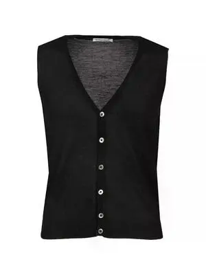 AL DUCA D’AOSTA 1902 Cashmere Knitted Vest - Black