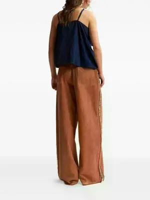 Essentiel Antwerp Wide-leg Embellished Trousers