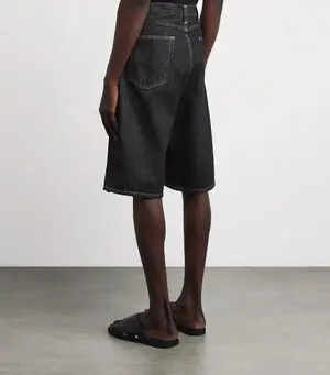 Studio Nicholson Wide-leg Denim Shorts