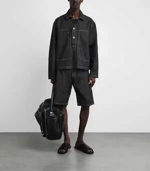 Studio Nicholson Denim Pullover Shirt