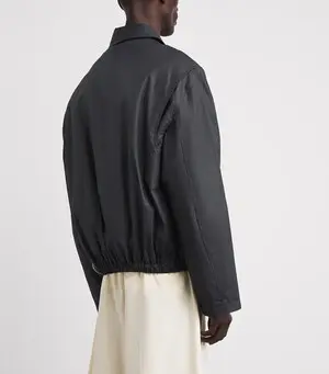 Studio Nicholson Lyons Bomber Jacket With Resin Coating