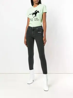 Off-White Skinny 5 Pockets Vintage Jeans