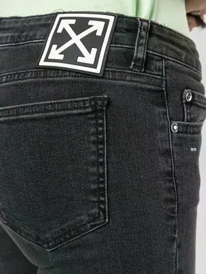 Off-White Skinny 5 Pockets Vintage Jeans