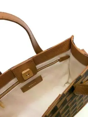Bally Mini Keep On Monogram Tote Bag