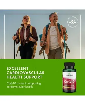 SWANSON Coq10 120 Mg Heart And Cardiovascular Health