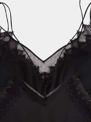 TOM FORD Lace-encrusted Crepe Satin Camisole Top