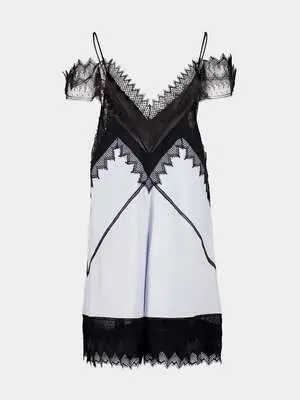 TOM FORD Sky Lace-encrusted Camisole Mini Dress