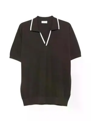 PAOLO PECORA V-neck Trimmed T-shirt