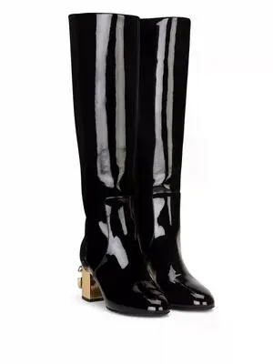 Dolce & Gabbana High-shine Knee-length Boots