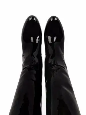 Dolce & Gabbana High-shine Knee-length Boots