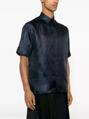 Fendi Ff Silk Shirt