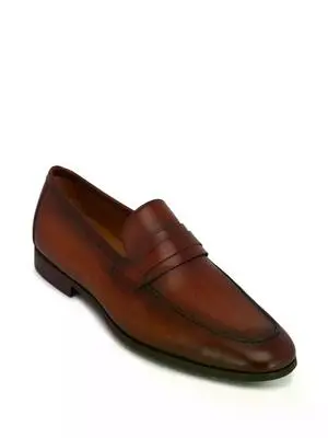 Magnanni Leather Penny Loafers
