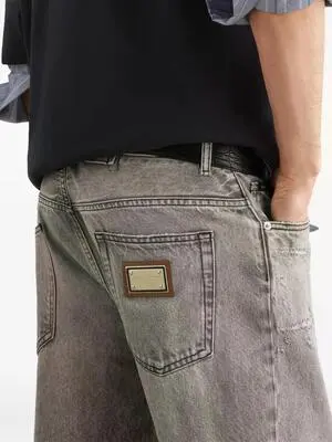 Dolce & Gabbana Loose Fit Denim Trousers