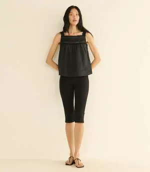 DÔEN DOEN Benita Top Black
