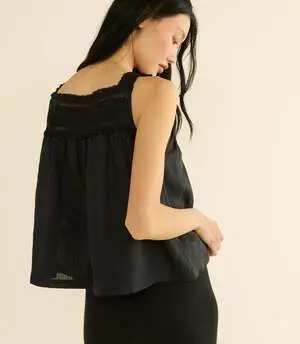 DÔEN Benita Top - Black