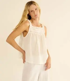 Doen Lace Up Camis Tanks For Women