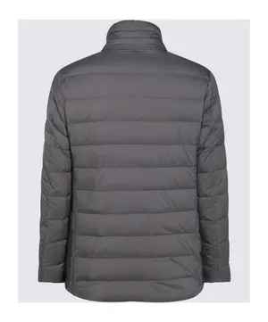 Herno Layered Effect Quilted Coat