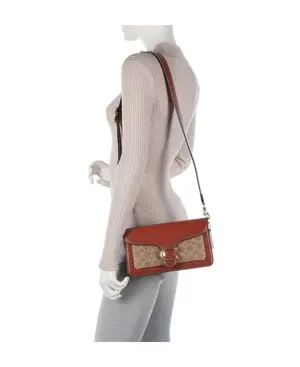 COACH Tabby Monogram Printed Shoulder Bag