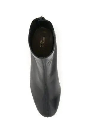 AQUAZZURA Saint Honore Block-heeled Boots - Black