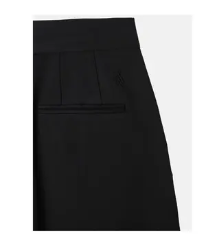 Attico High Waist Wide Leg Pants