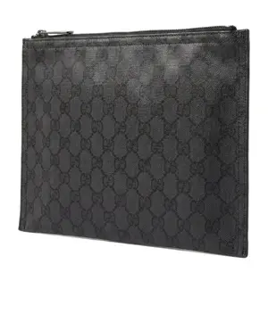 Gucci Medium Gg Pouch - Black