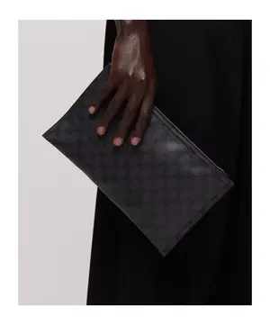 Gucci Gg Monogram Pouch