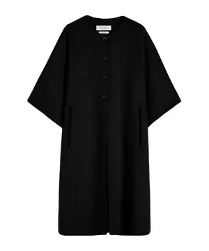 Max Mara Long Cashmere Drape Cape