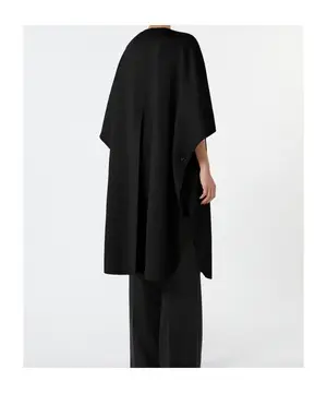 Max Mara Long Cashmere Drape Cape