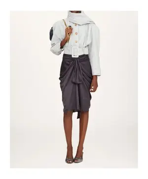 Chloé Belted Jacket With Detachable Scarf