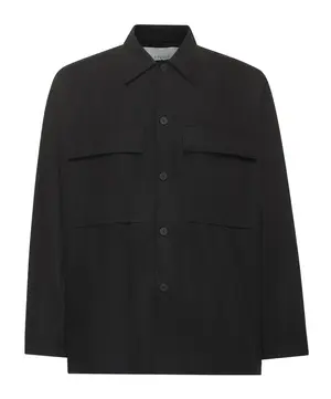 Studio Nicholson Landi Long-sleeved Jacket - Black
