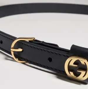 Gucci Interlocking G Leather Belt