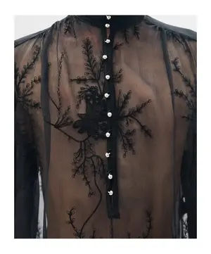 ANN DEMEULEMEESTER Thorald Cropped Serafino Top