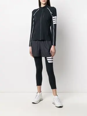 Thom Browne 4-bar Zip-up Jacket
