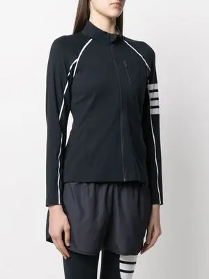 Thom Browne 4-bar Zip-up Jacket