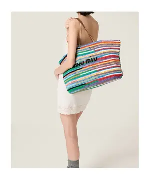 Miu Miu Crochet Large Handbag