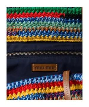 Miu Miu Crochet Large Handbag
