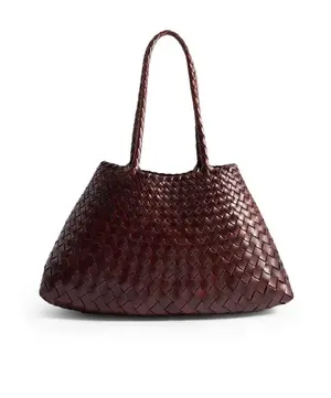 Dragon Diffusion Santa Croce Woven Tote Bag - Brown