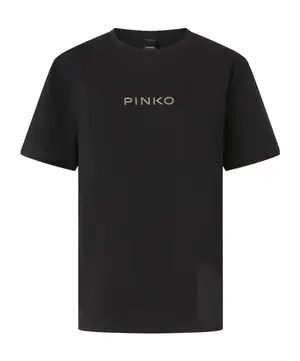 Pinko Logo Detail Crew Neck T-shirt