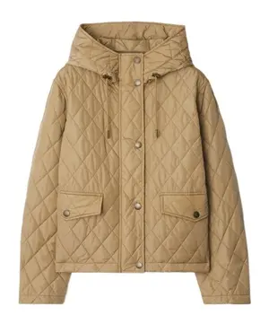 Burberry Hooded Quilted Jacket