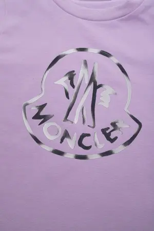 Moncler Logo Print Short Sleeve T-shirt