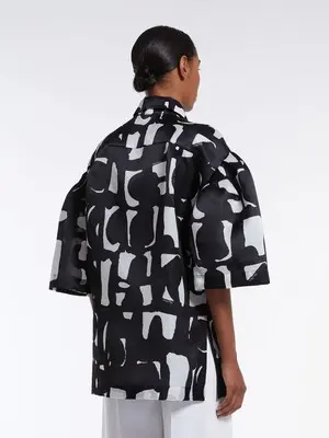 Max Mara All-over Patterned Short-sleeved Top