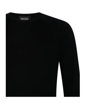 Zegna Long Sleeve Crewneck T-shirt
