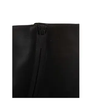 GIANVITO ROSSI Leather Ankle Boots - Black
