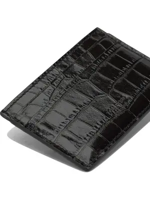 TOM FORD Logo Debossed Card Holder