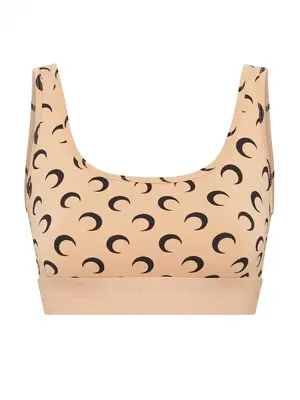 MARINE SERRE Top Bra "moon - Nude